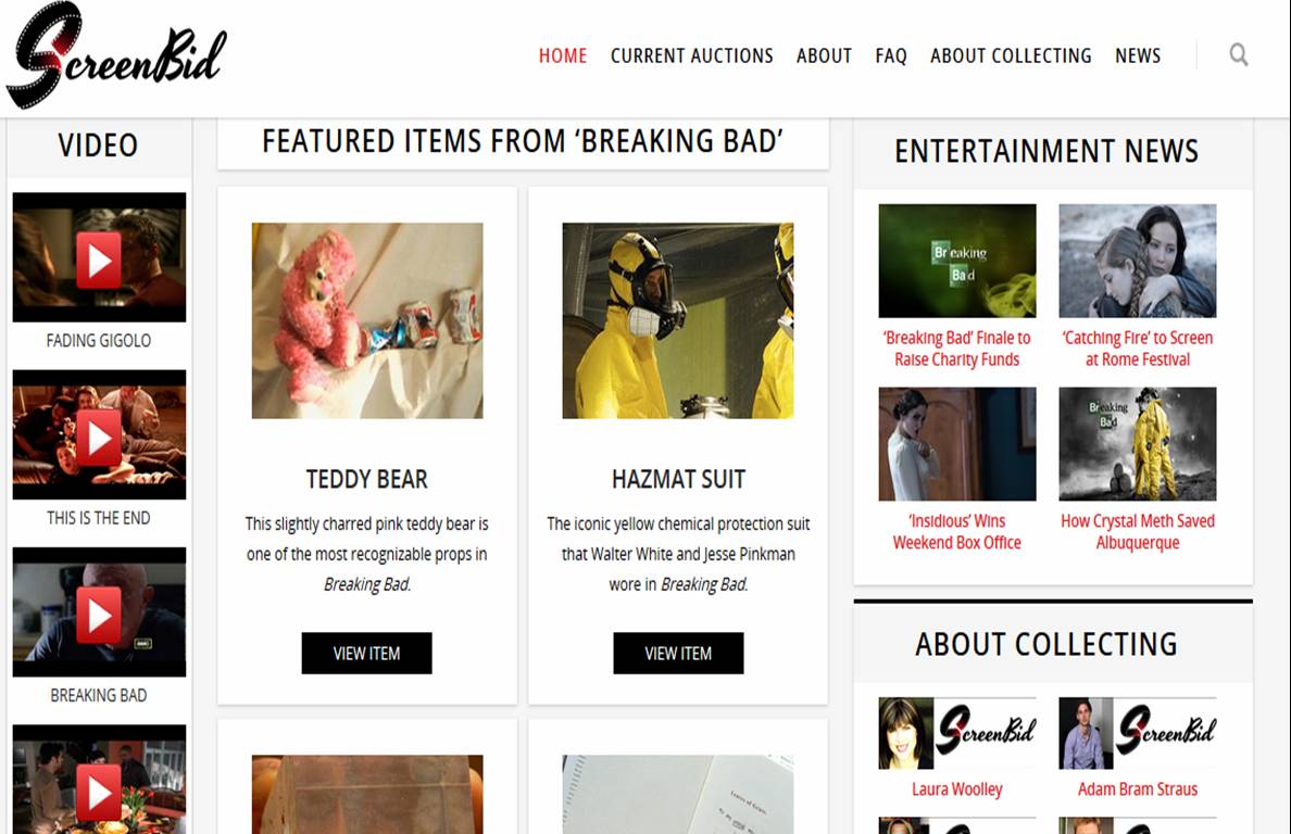 Breaking Bad Props On ScreenBid! – Collector's Hype Original Movie Prop ...