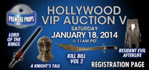 Premiere Props Hollywood VIP Movie Memorabilia Auction V – Collector's ...