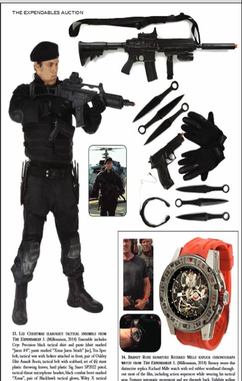 The Expendables Auction Coming October 20th 2014 – Collector's Hype ...