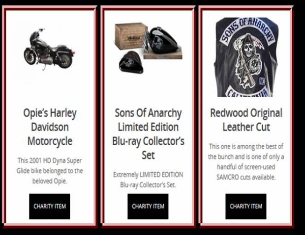 Sons of Anarchy Memorabilia Auction on Screenbid! – Collector's Hype ...