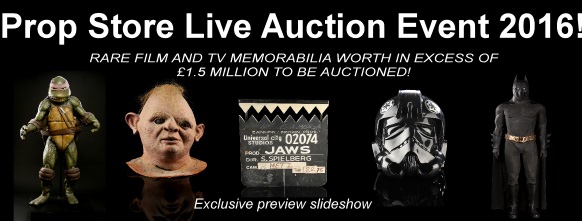 The Prop Store LIVE Auction Event 2016! – Collector's Hype Original ...