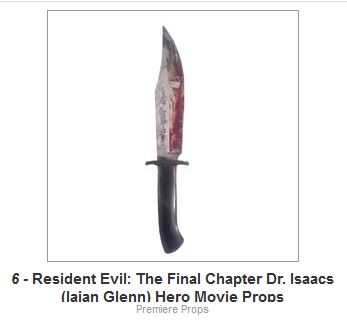 Resident Evil Movie Prop And Costume Auction!! – Collector's Hype ...