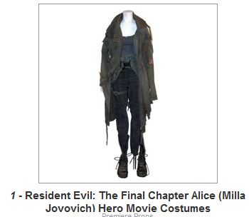 Resident Evil Movie Prop And Costume Auction!! – Collector's Hype ...