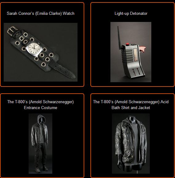 Terminator Genisys Movie Auction! – Collector's Hype Original Movie ...