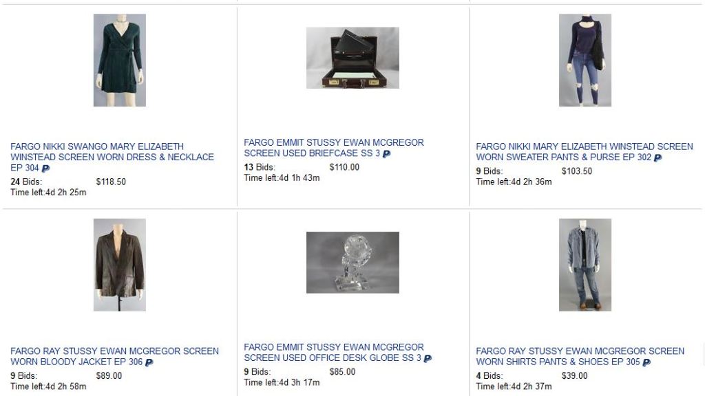 Fargo Season 3 Auction! – Collector's Hype Original Movie Prop and ...