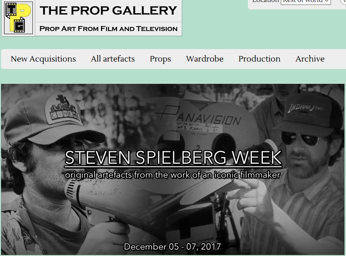 Steven Spielberg Week at the Prop Gallery! – Collector's Hype Original ...
