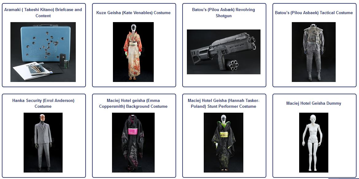 Ghost in the Shell Movie Auction! – Collector's Hype Original Movie ...