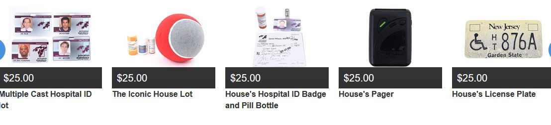 Screenbid launches House M.D. Auction! – Collector's Hype Original ...