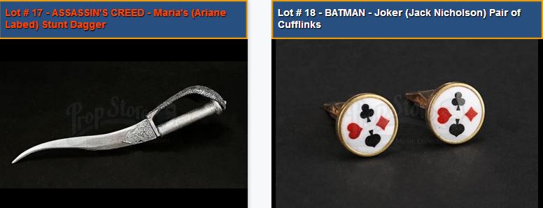 Prop Store’s Spring Auction Is Here! – Collector's Hype Original Movie ...