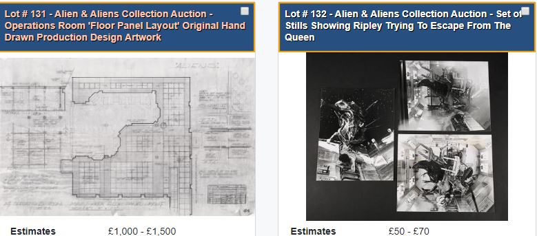Alien & Aliens Collection Auction – Collector's Hype Original Movie ...