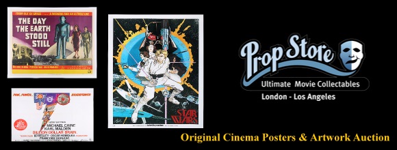Original Cinema Posters & Artwork Auction – The Prop Store – Collector ...
