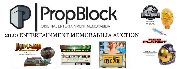 The Prop Block 2020 Entertainment Memorabilia Auction! – Collector's ...
