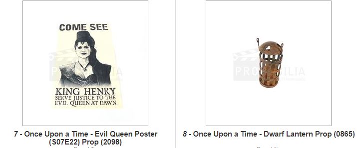 Propabilia Once Upon A Time Auction #3 – Collector's Hype Original ...