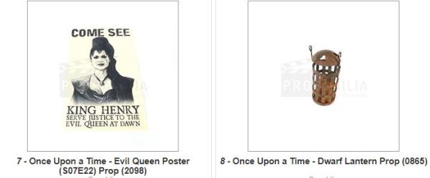 Propabilia Once Upon A Time Auction #3 – Collector's Hype Original ...