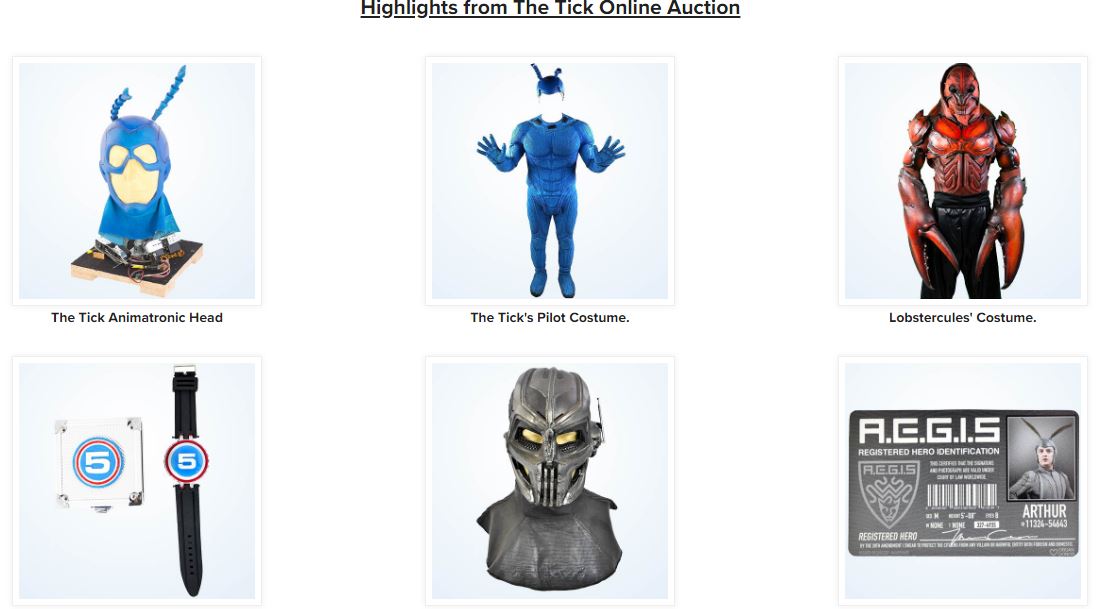 The Tick – Costume and Prop Auction! – Collector's Hype Original Movie ...