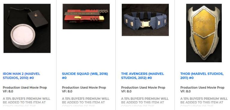 Superhero Movie Props Including Wonder Woman Lasso Up For Auction ...