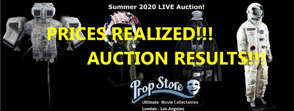 Prices Realized At The Prop Store Summer LIVE Auction 2020! – Collector ...
