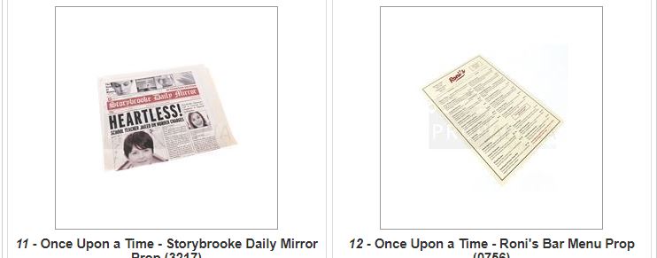 Once Upon A Time March 2021 Auction #4 – Collector's Hype Original ...