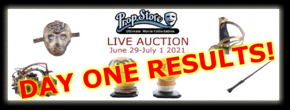 Prop Store Day One Live Auction Results! – Collector's Hype Original ...