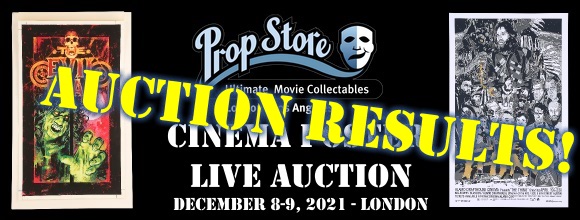 Prop Store Cinema Poster Live Auction Results! – Collector's Hype ...