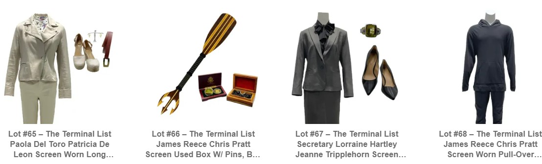 The Terminal List Season 1 Prop and Wardrobe Auction… – Collector's ...