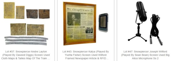 Snowpiercer Series Auction Now Underway! – Collector's Hype Original ...