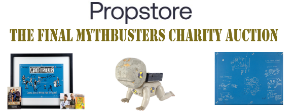 The Final MythBusters Charity Auction – Propstore – Collector's Hype Original Movie Prop and ...