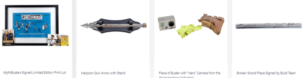 The Final MythBusters Charity Auction – Propstore – Collector's Hype ...