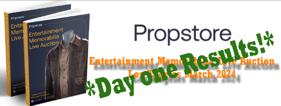 RESULTS! Prop Store Live Auction Los Angeles 2024 – Collector's Hype ...