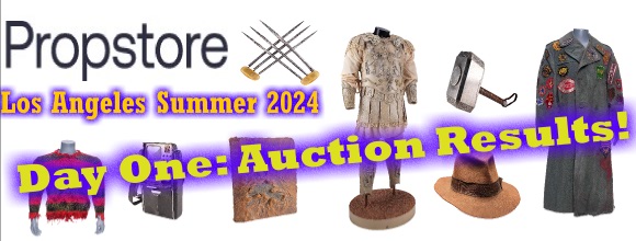 RESULTS! Day One Propstore Summer 2024 Live Auction! – Collector's Hype ...