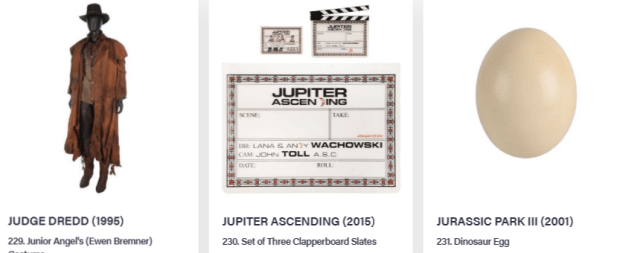 Propstore Online Entertainment Memorabilia Auction: London Spring 2026 ...