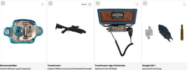 TCM/Julien’s Hollywood Legends Auction – Two Day Event – Collector's ...