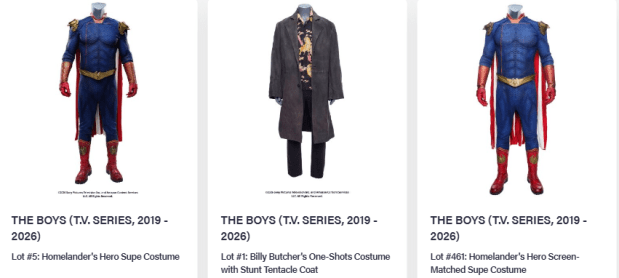 Propstore ‘The Boys’ Exclusive Prop & Costume Auction Part 1 ...