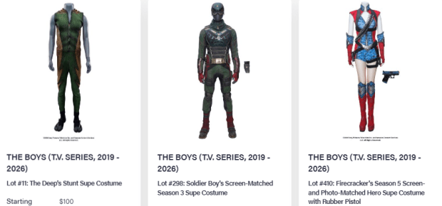 Propstore ‘The Boys’ Exclusive Prop & Costume Auction Part 1 ...